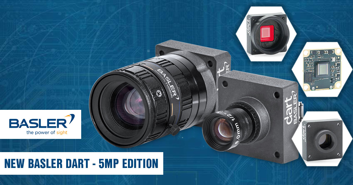 New Basler dart board level cameras | OEM Automatic Ltd