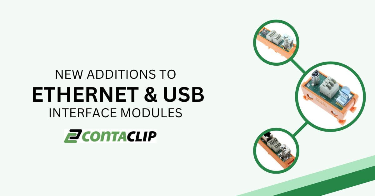 New Conta-Clip interface modules | OEM Automatic Ltd